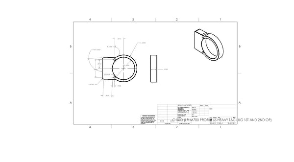 Remington 700 Barrel Dimensions